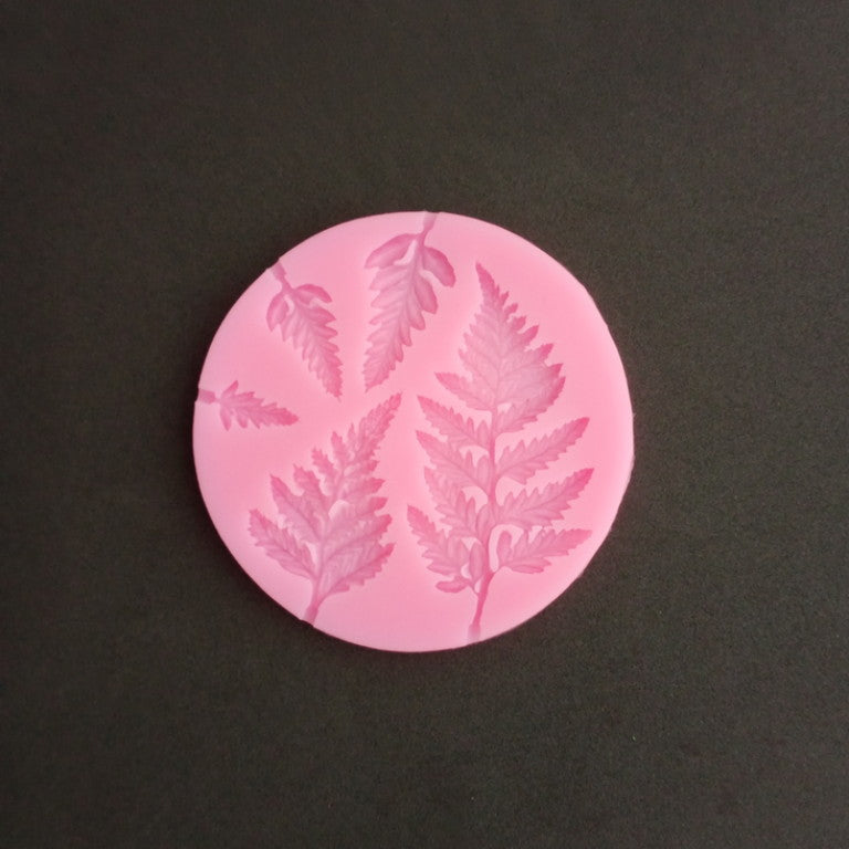 Silicon Mould - Fern leaves – Vasu Creations