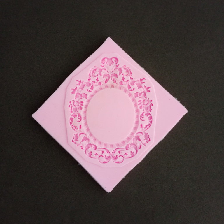 Silicon Mould - Oval Frame 2 – Vasu Creations